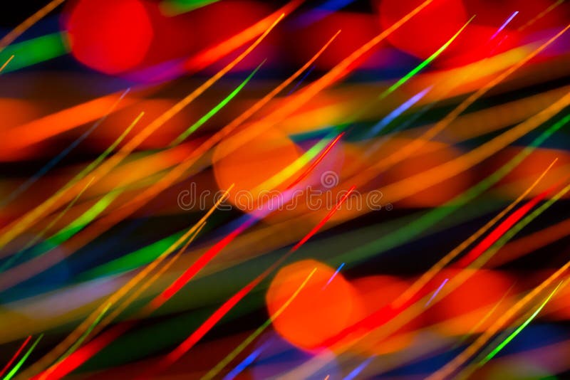 Abstract Picture of Bright Colored Dynamic Lights Stock Photo - Image ...