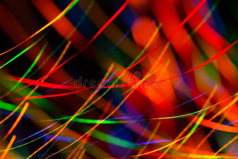 Abstract Picture of Bright Colored Dynamic Lights Stock Photo - Image ...