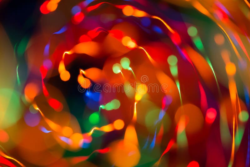 Abstract Picture of Bright Colored Dynamic Lights Stock Photo - Image ...