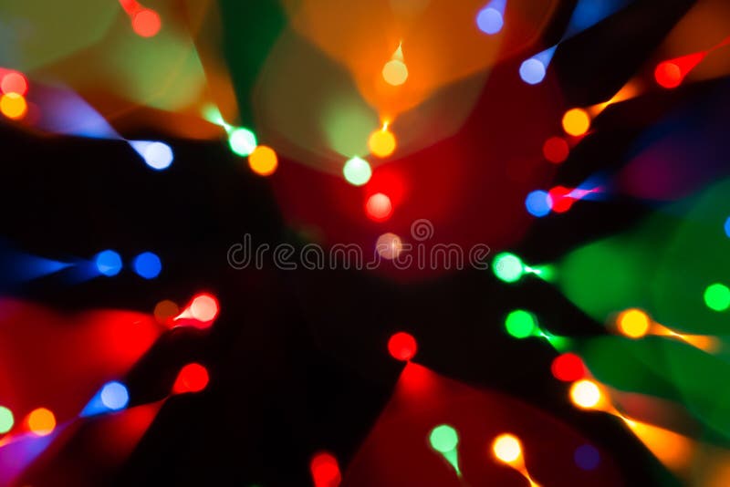Abstract Picture of Bright Colored Dynamic Lights Stock Photo - Image ...