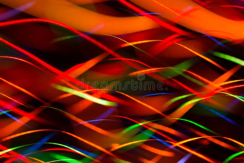 Abstract Picture of Bright Colored Dynamic Lights Stock Image - Image ...