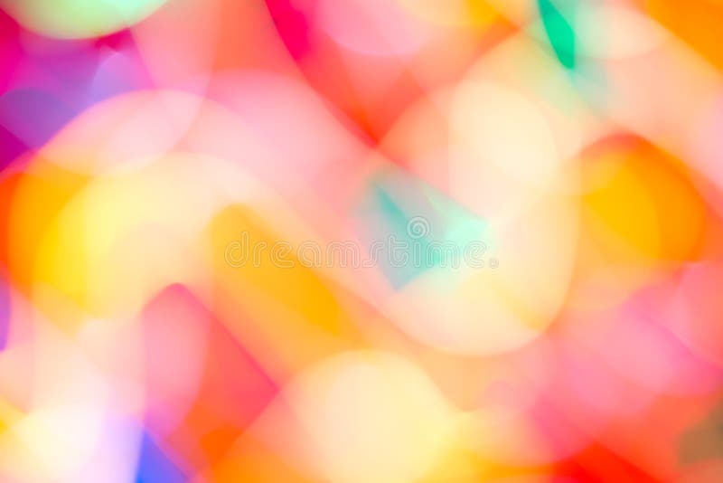 Abstract Picture of Bright Colored Lights Stock Image - Image of ...