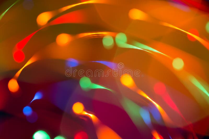 Abstract Picture of Bright Colored Lights Stock Photo - Image of color ...