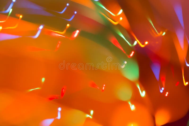 Abstract Picture of Bright Colored Lights Stock Image - Image of ...