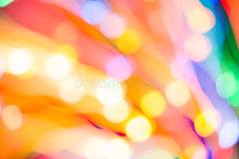 Abstract Picture of Bright Colored Lights Stock Image - Image of ...
