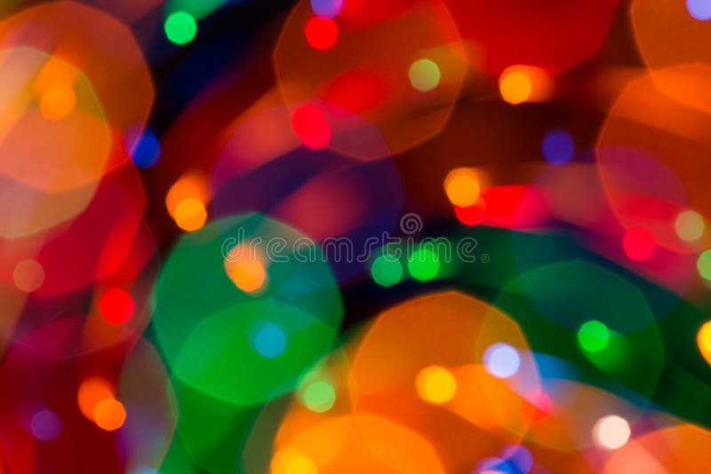 Abstract Picture of Bright Colored Lights Stock Image - Image of ...