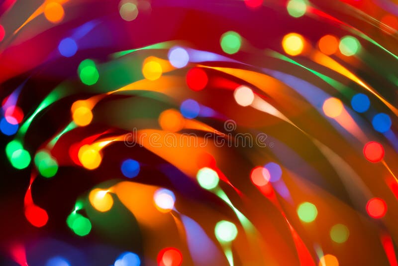 Abstract Picture of Bright Colored Lights Stock Image - Image of flight ...