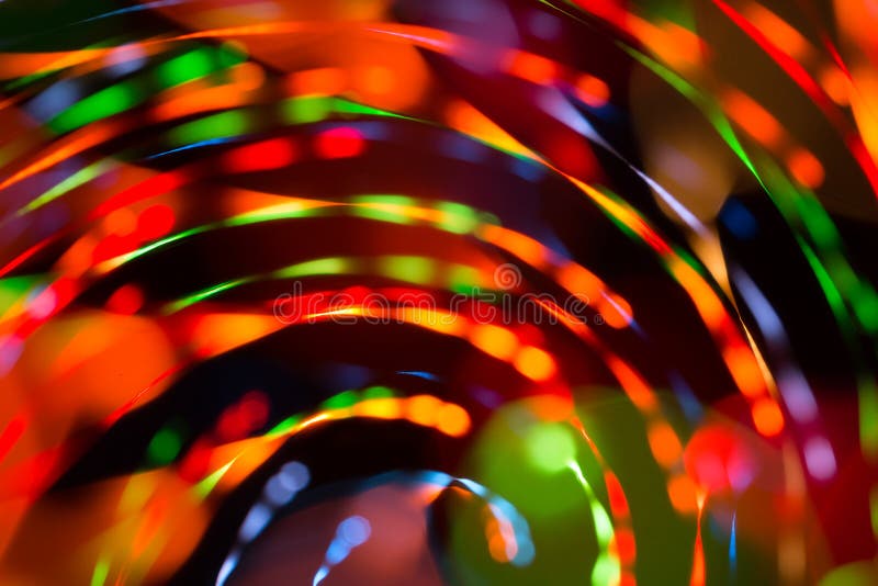 Abstract Picture of Bright Colored Lights Stock Image - Image of ...