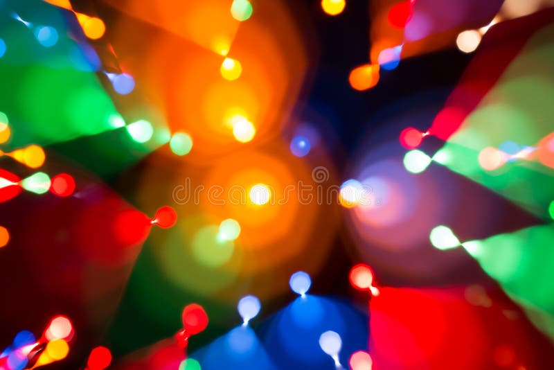 Abstract Picture of Bright Colored Lights Stock Image - Image of ...