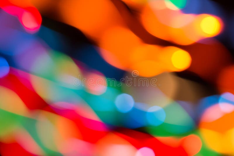Abstract Picture of Bright Colored Lights Stock Image - Image of mood ...