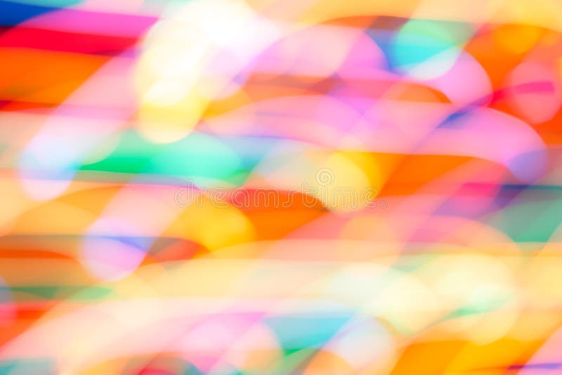 Abstract Picture of Bright Colored Lights Stock Image - Image of ...