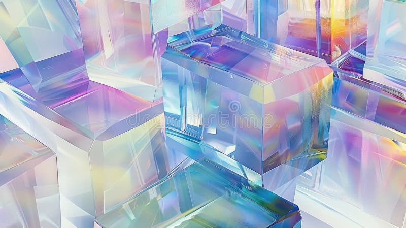 Abstract Picture of Colorful Luxurious Gem Patterns with Complex ...