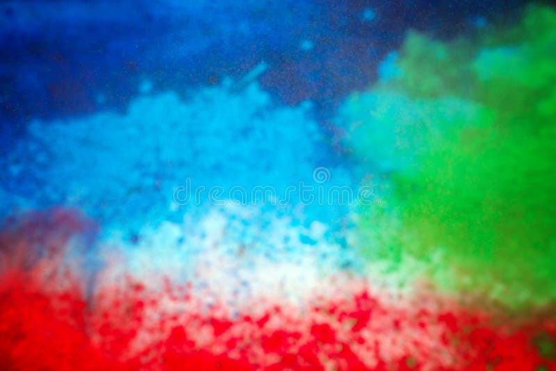 Abstract Picture of Colorful Powder Stock Image - Image of snow, dust ...