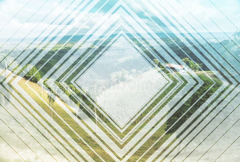 Abstract Picture Of The Italian Landscape. Stock Image - Image of ...