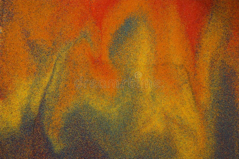 Abstract Picture Made of Sand Stock Image - Image of generated, glow ...