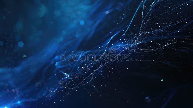 Abstract Picture of Particle and Wave with Sense of Energetic Design ...