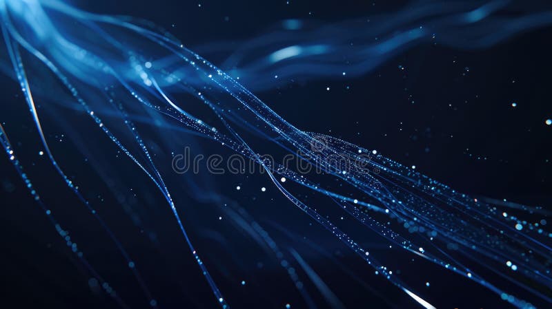 Abstract Picture of Particle and Wave with Sense of Energetic Design ...