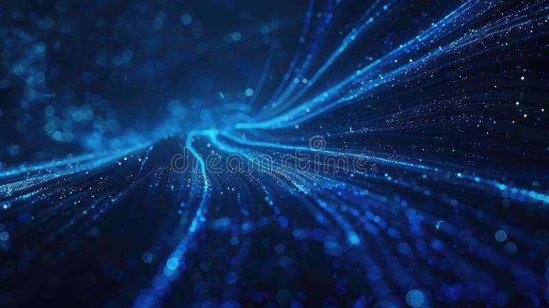 Abstract Picture of Particle and Wave with Sense of Energetic Design ...