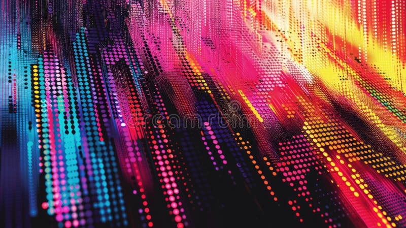 Abstract Picture of Particle and Wave with Sense of Energetic Design ...