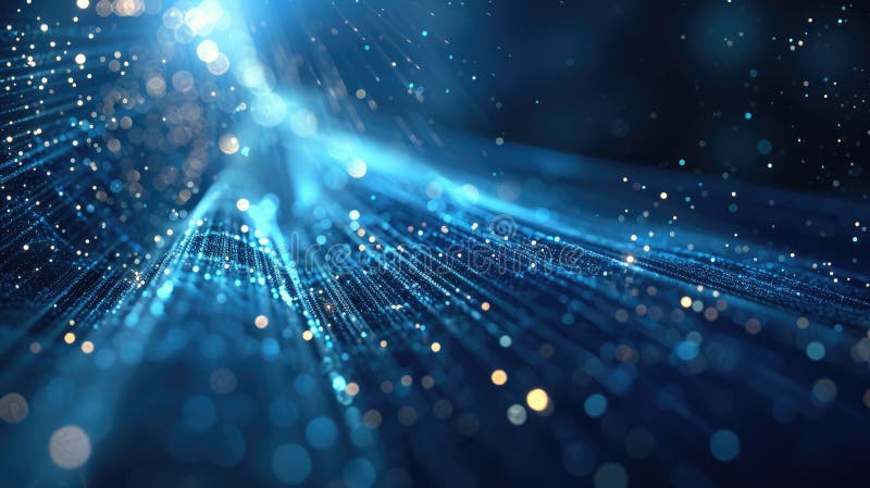 Abstract Picture of Particle and Wave with Sense of Energetic Design ...