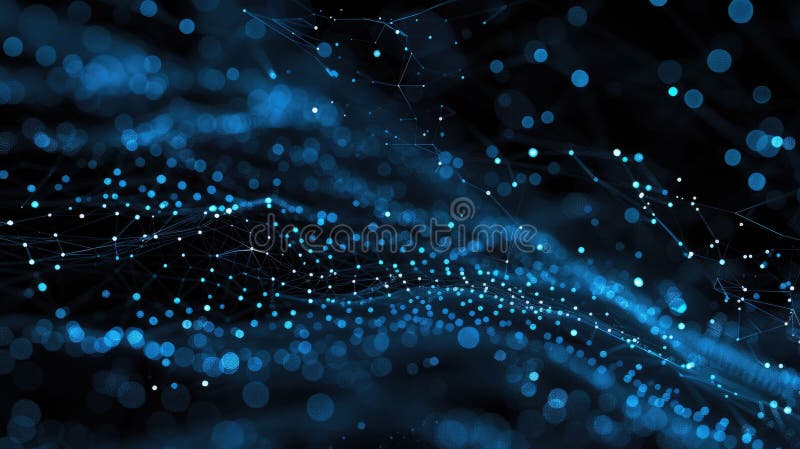 Abstract Picture of Particle and Wave with Sense of Energetic Design ...