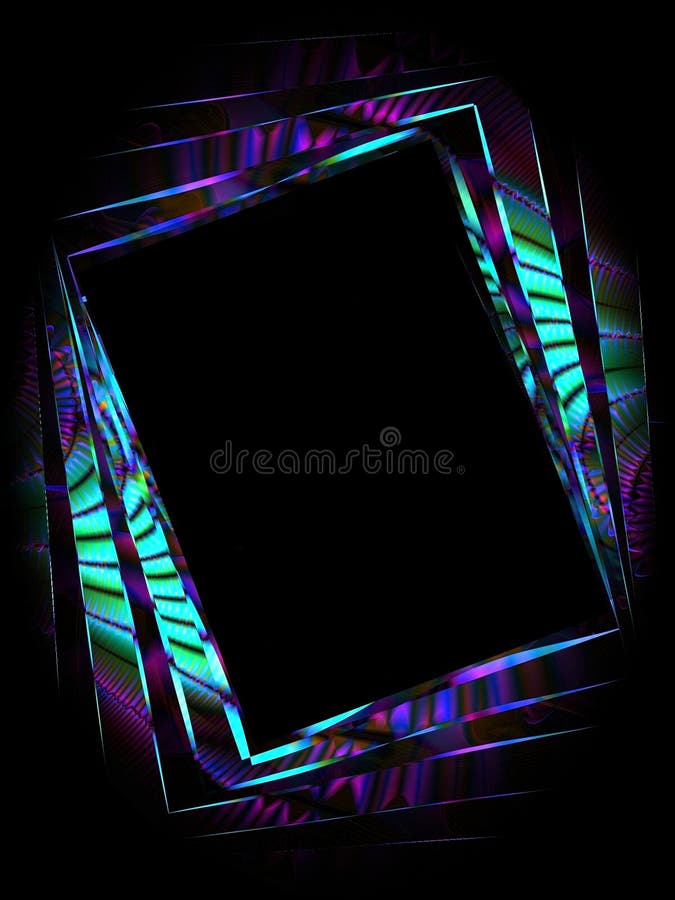 Abstract Picture Photo Frame 1 Stock Illustration - Illustration of ...