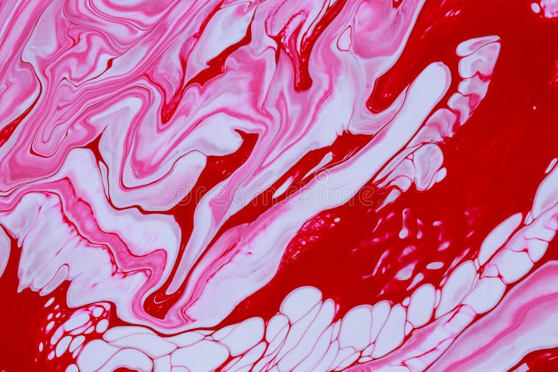 Abstract Picture of Red Paints Stock Image - Image of tones, fantastic ...