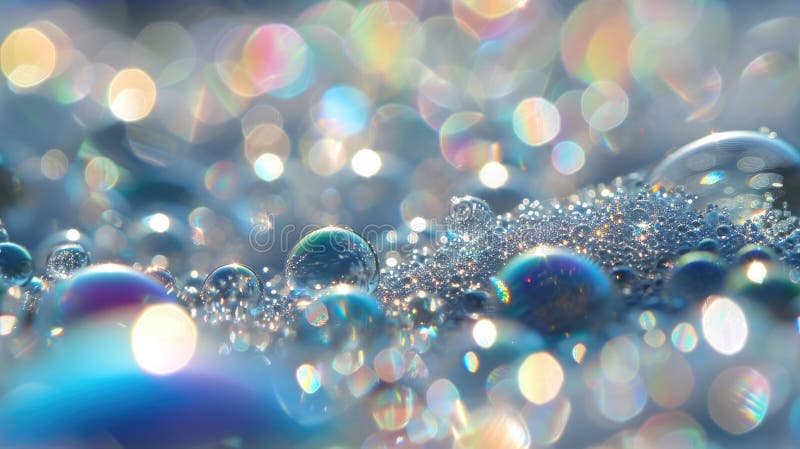 The Abstract Picture of Solid Shape Crystal Clear Object Form Together ...