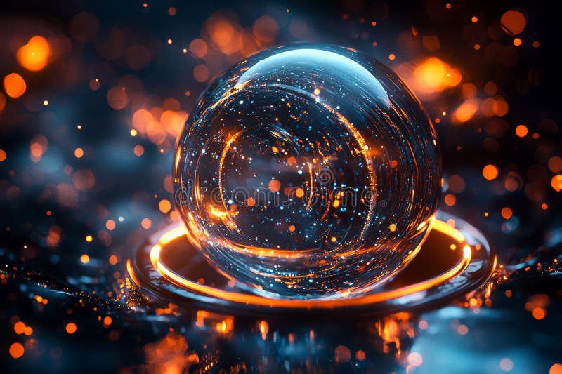 In this Abstract Piece Blending Fantasy and Science Fiction, a Central ...