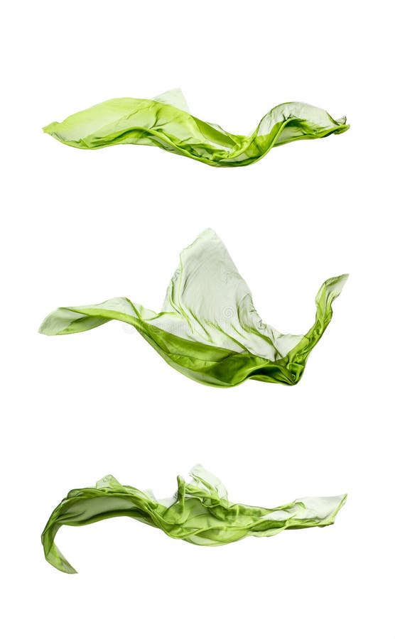 Abstract Piece of Fabric in Motion Stock Image - Image of movement ...