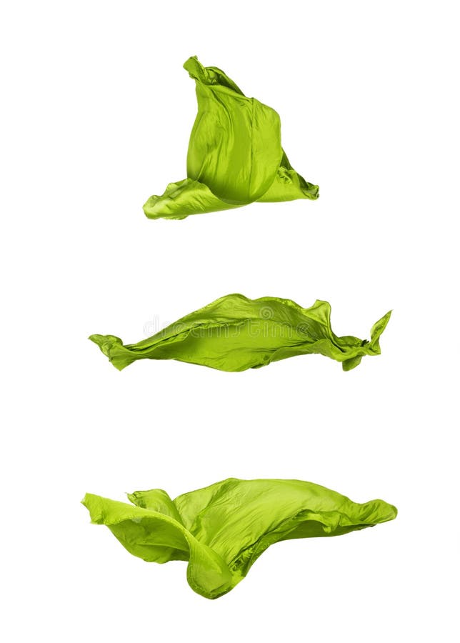 Abstract Piece of Fabric in Motion Stock Image - Image of movement ...