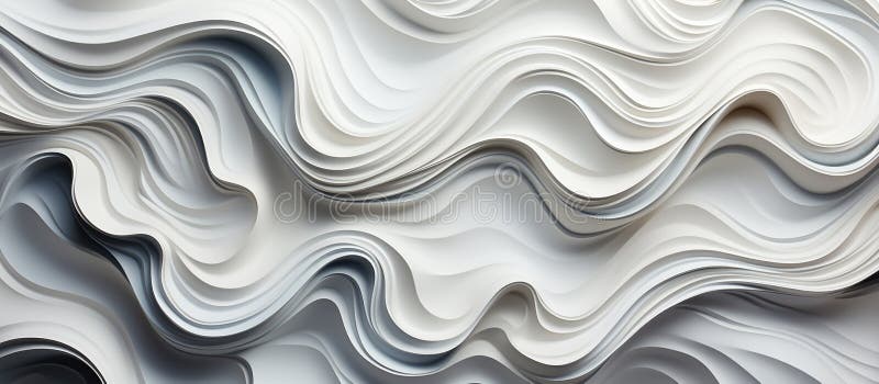 Abstract Piece Focusing on Intricate Textures, Rough and Smooth ...