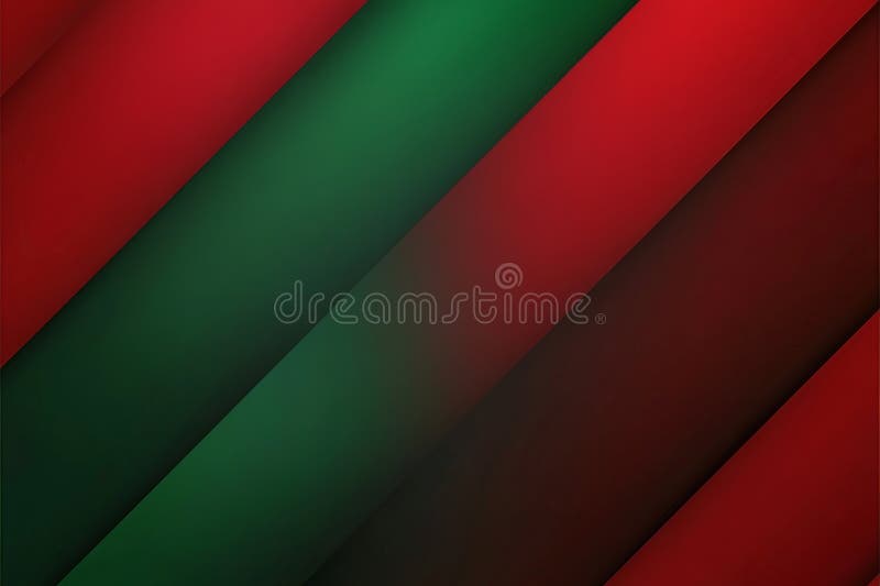 An Abstract Piece with a Straightforward Green and Red Gradient ...