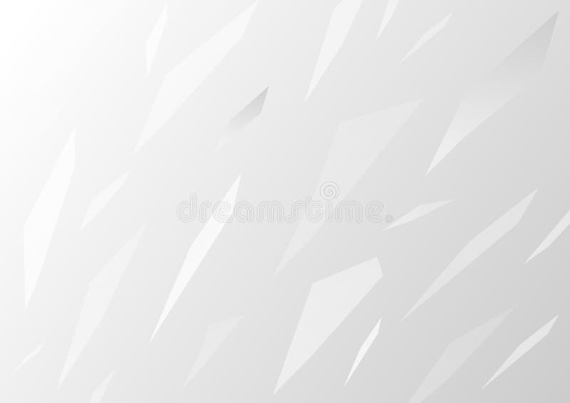 Abstract Pieces of Glass on Gray Gradient Background Stock Vector ...