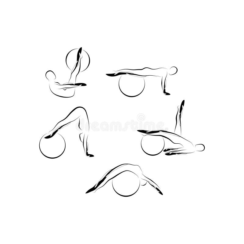 Pilates Stock Illustrations – 22,182 Pilates Stock Illustrations ...