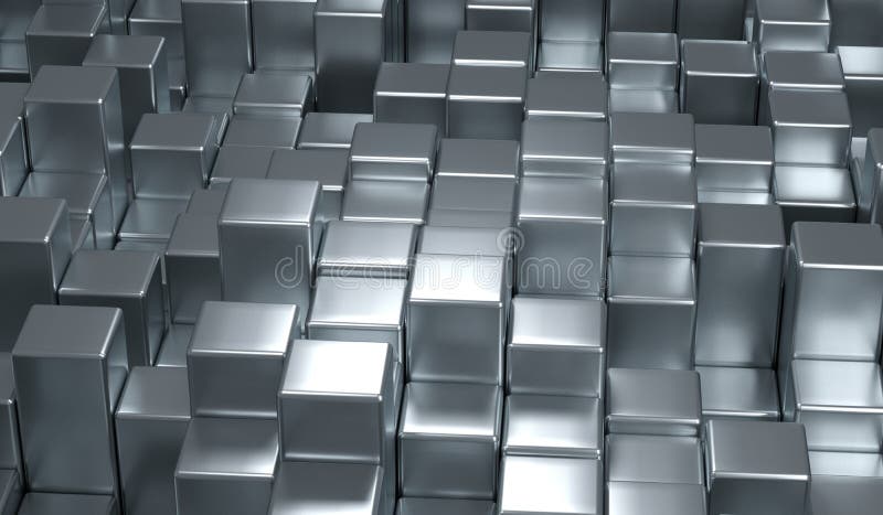 Abstract Pile of Cubes stock illustration. Illustration of cube - 108409251