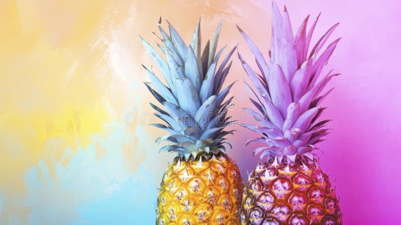 Abstract Pineapple Color Background Stock Illustration - Illustration ...