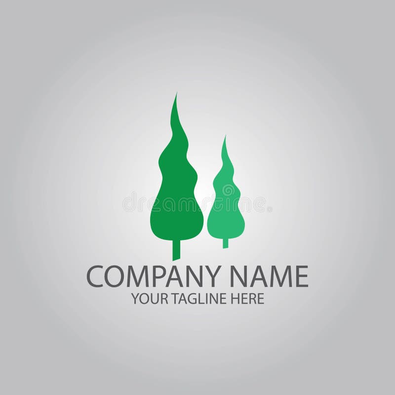 Abstract Tree and Road Logo Stock Vector - Illustration of natural ...