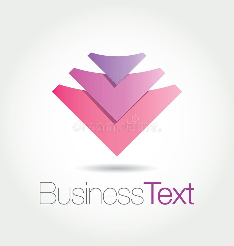 Abstract Pink Arrows stock vector. Illustration of download - 32152913