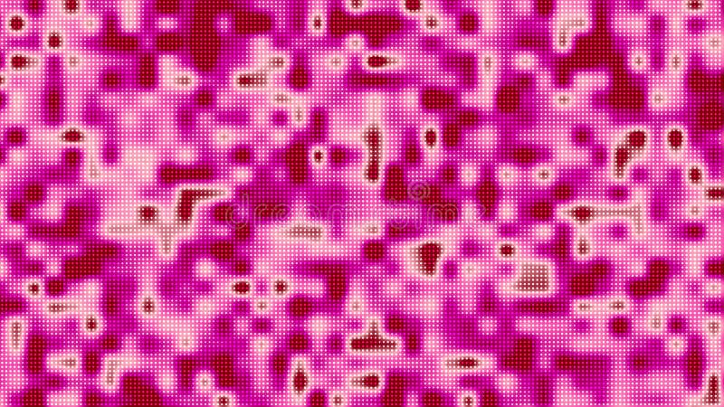 Abstract Pink Background Featuring Dotted Patterns and Mosaic-inspired ...