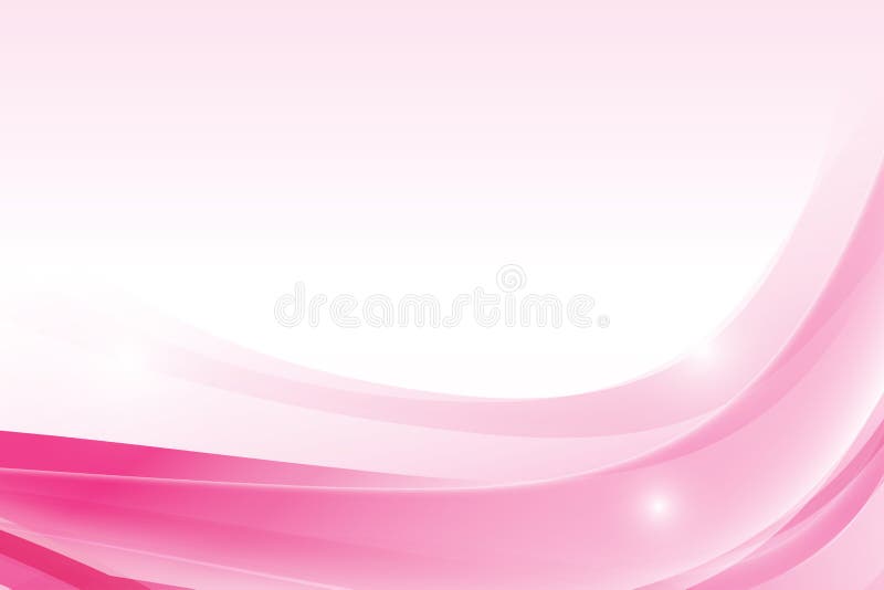Abstract Pink Background with Simply Curve Lighting Element Stock ...