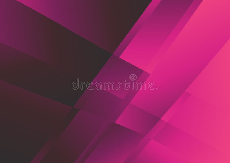 Abstract Pink and Black Gradient Geometric Background Vector Image ...