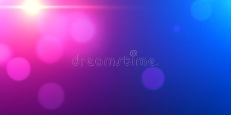 Abstract Pink Blue Bokeh Lights Background Gradient Flare Stock Illustration - Illustration of ...