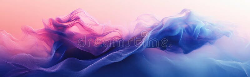 Abstract Pink and Blue Fluid Forms Dreamy Ethereal Texture Stock ...