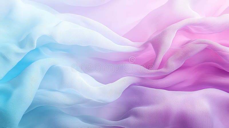 Abstract Pink and Blue Gradient Background with Flowing White Pink Wave ...
