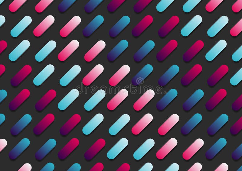 Abstract Pink and Blue Gradient Color Rounded Line Diagonal Pattern on ...