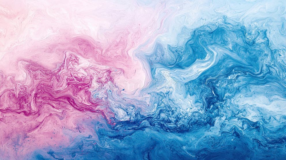 Abstract Pink and Blue Marble Texture Stock Illustration - Illustration ...
