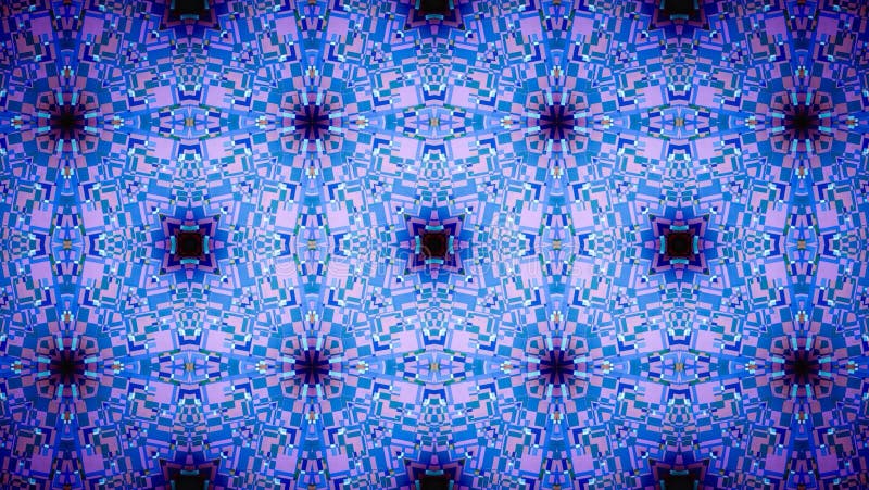 Abstract Pink Blue Pattern Wallpaper Stock Image - Image of symmetry ...