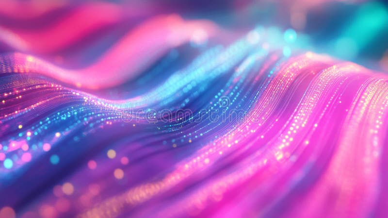 Abstract Pink Blue Purple Waves Glowing Texture Background Stock ...
