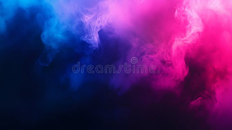 Abstract Pink and Blue Smoke Texture Background Stock Illustration ...